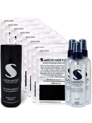 Samson Hair Fibers | Hair Loss Concealing Fibers