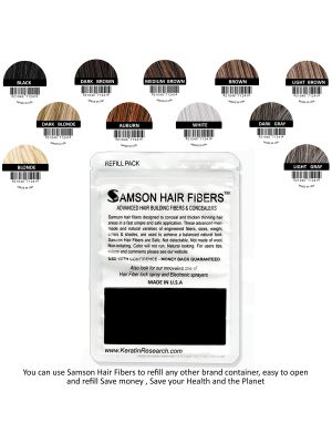 Samson Hair Fibers | Hair Loss Concealing Fibers