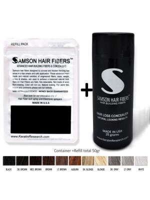Samson Hair Fibers | Hair Loss Concealing Fibers